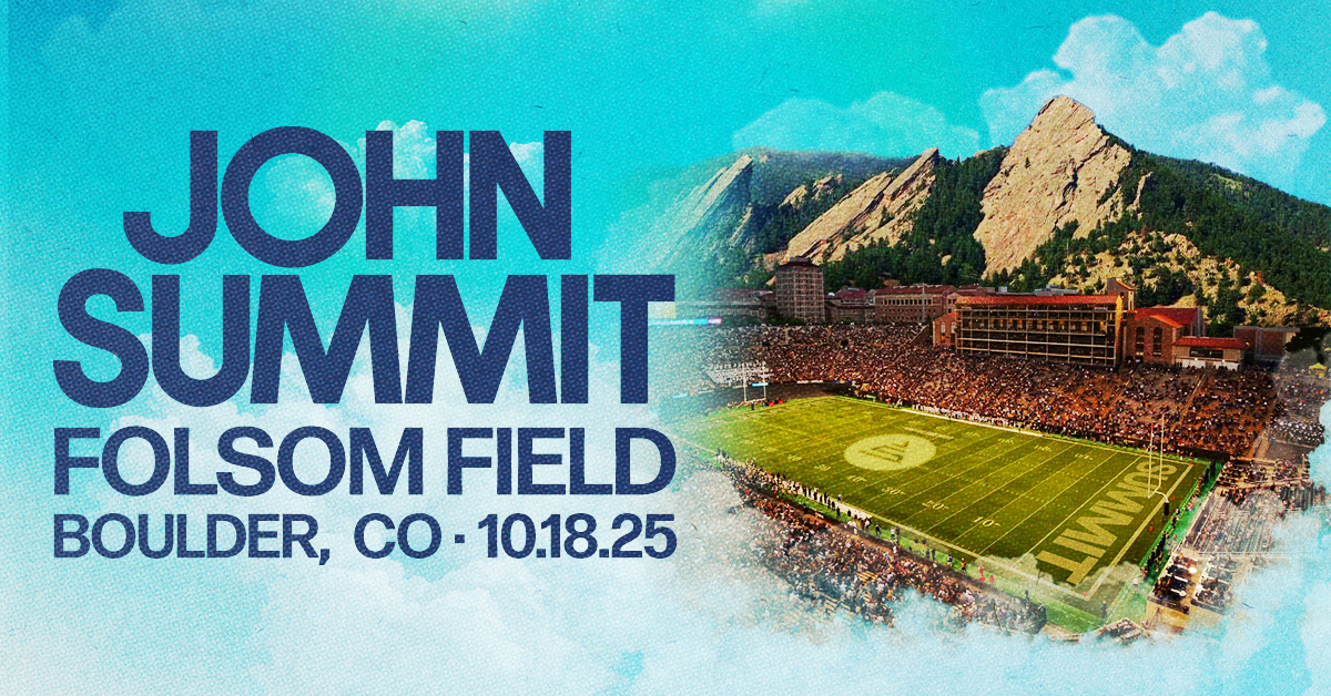 John Summit at Folsom Field